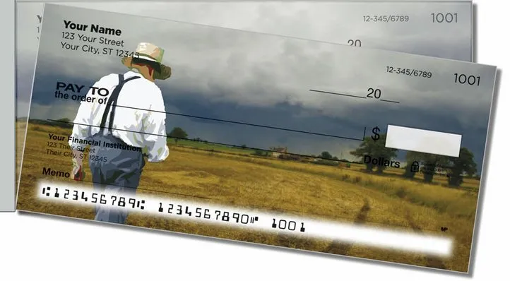 Farming Side Tear Personal Checks - Personal Checks