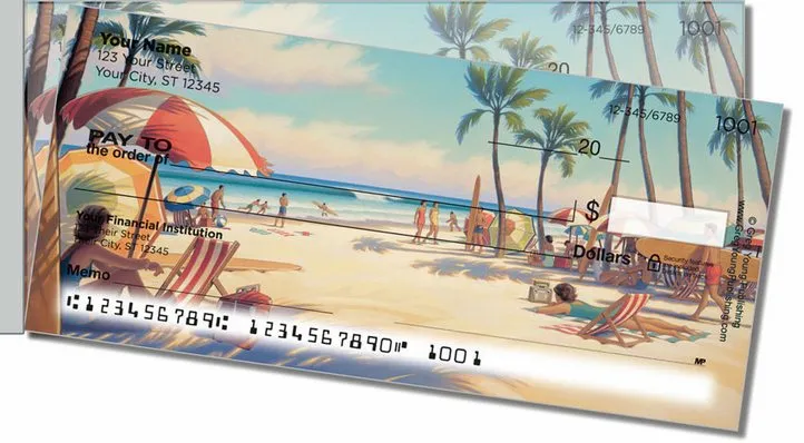 Florida Art Side Tear Personal Checks - Personal Checks