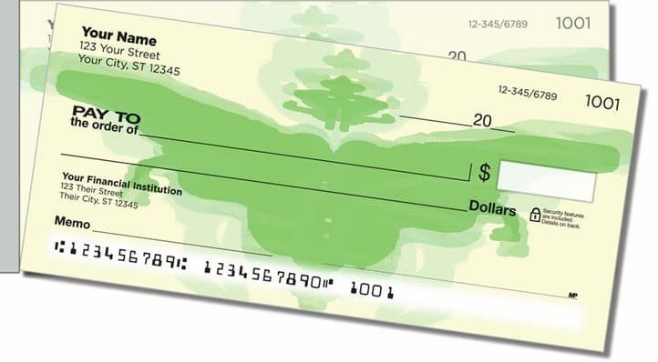 Inkblot Side Tear Personal Checks - Personal Checks