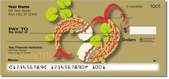 Koi Fish Personal Checks - Personal Checks