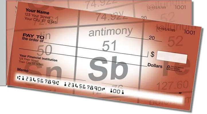 Periodic Chart Side Tear Personal Checks - Personal Checks