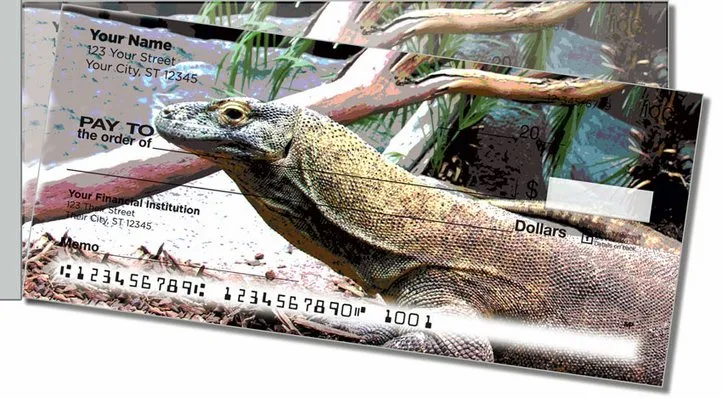 Reptile Side Tear Personal Checks - Personal Checks