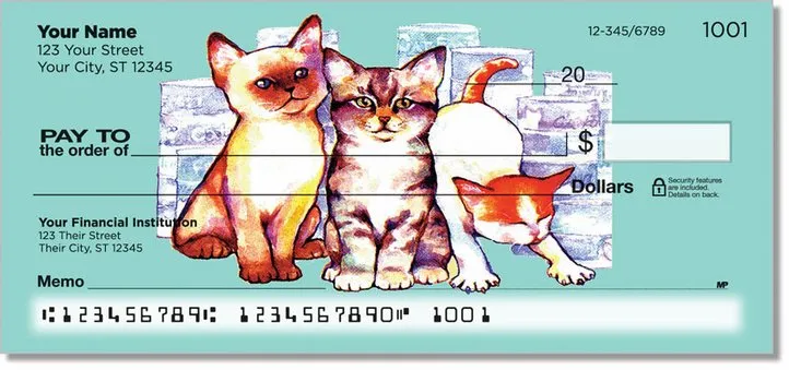 Wat Cat Personal Checks - Personal Checks