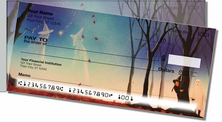 Witch Side Tear Personal Checks - Personal Checks